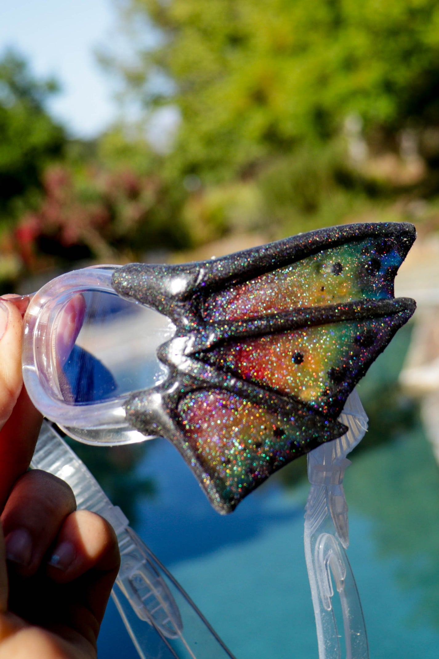 CUSTOM Silicone Goggle Fins – Goggills